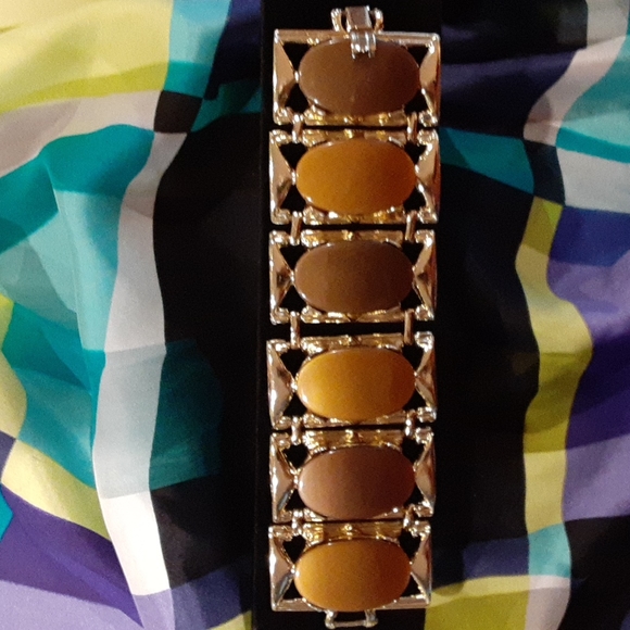 PAM | Jewelry | Bracelet Signed Pam A Rare Find Shades Of Brown | Poshmark